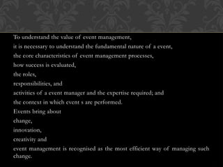 Different Aspects of Event Management.PPTX