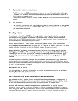 Different between acord and iaa standards | PDF