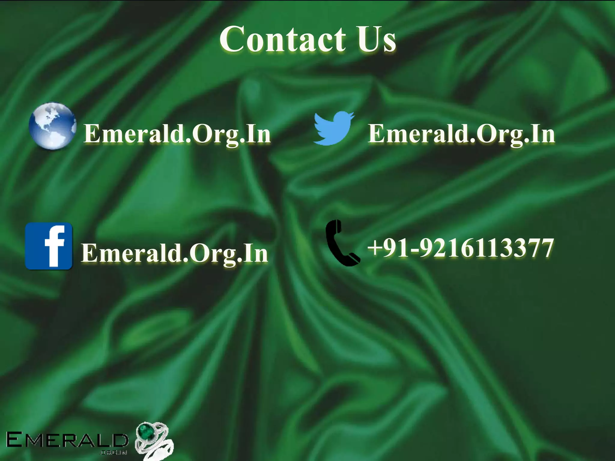 Different Between Colombian and Zambian Emerald | PPT