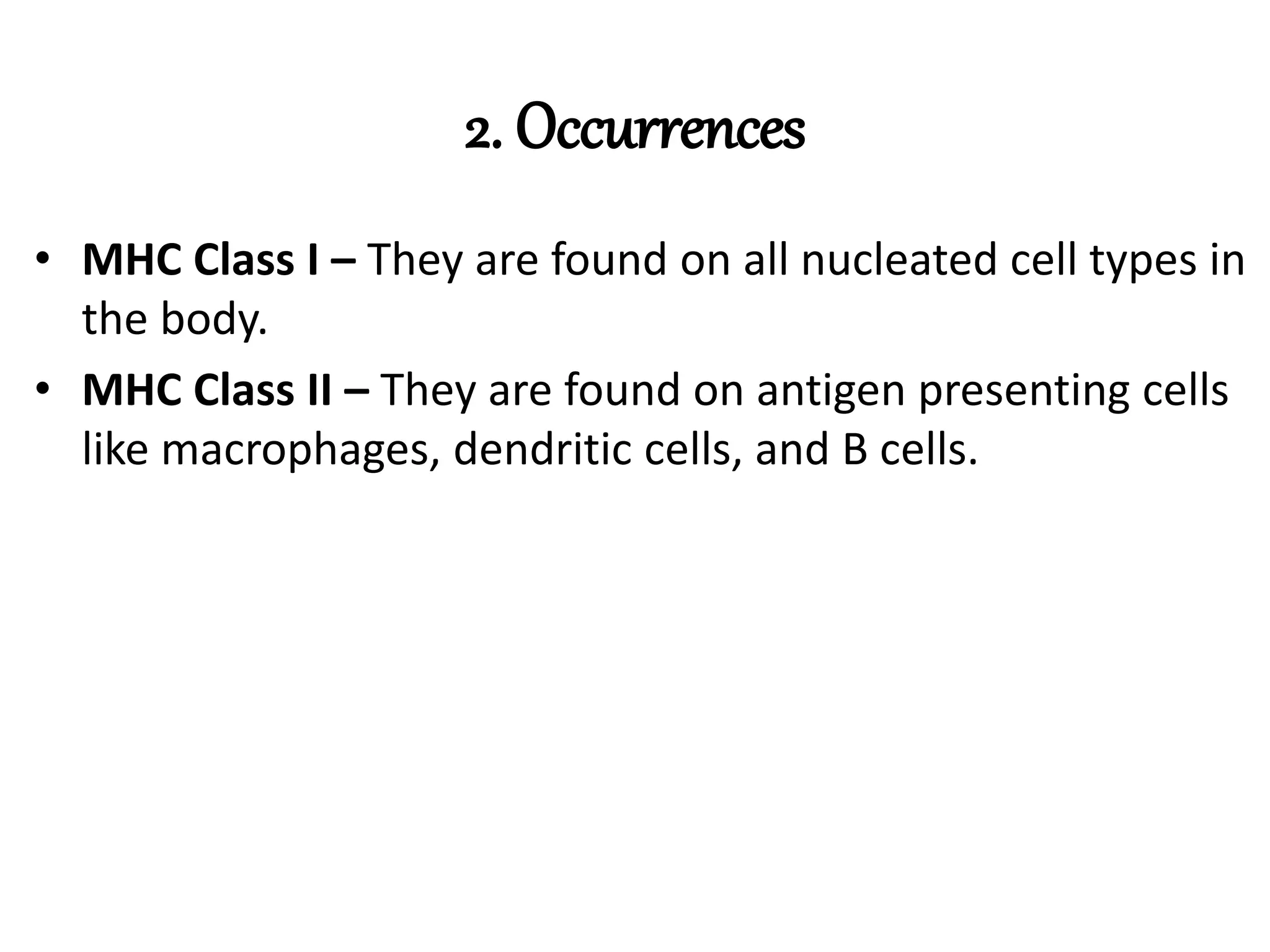 Different between mhc class 1 and mhc class | PPTX