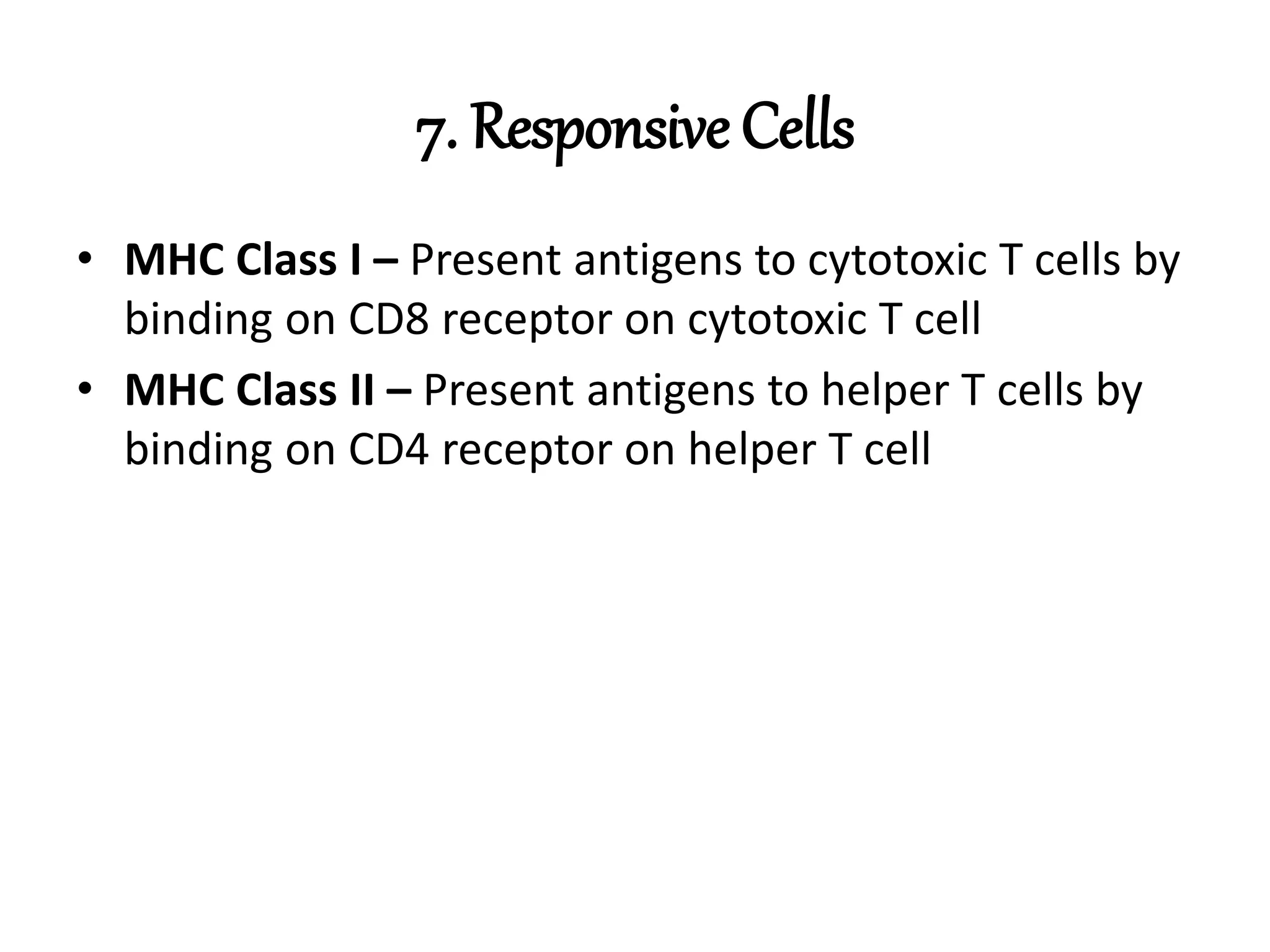 Different between mhc class 1 and mhc class | PPTX