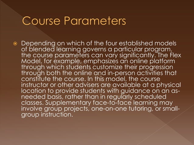 Different Blended Learning Models for Online and Classroom Integration ...