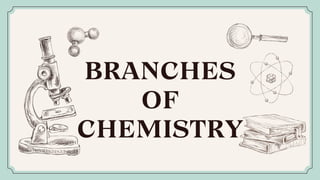 Different Branches Of Chemistry | PPTX