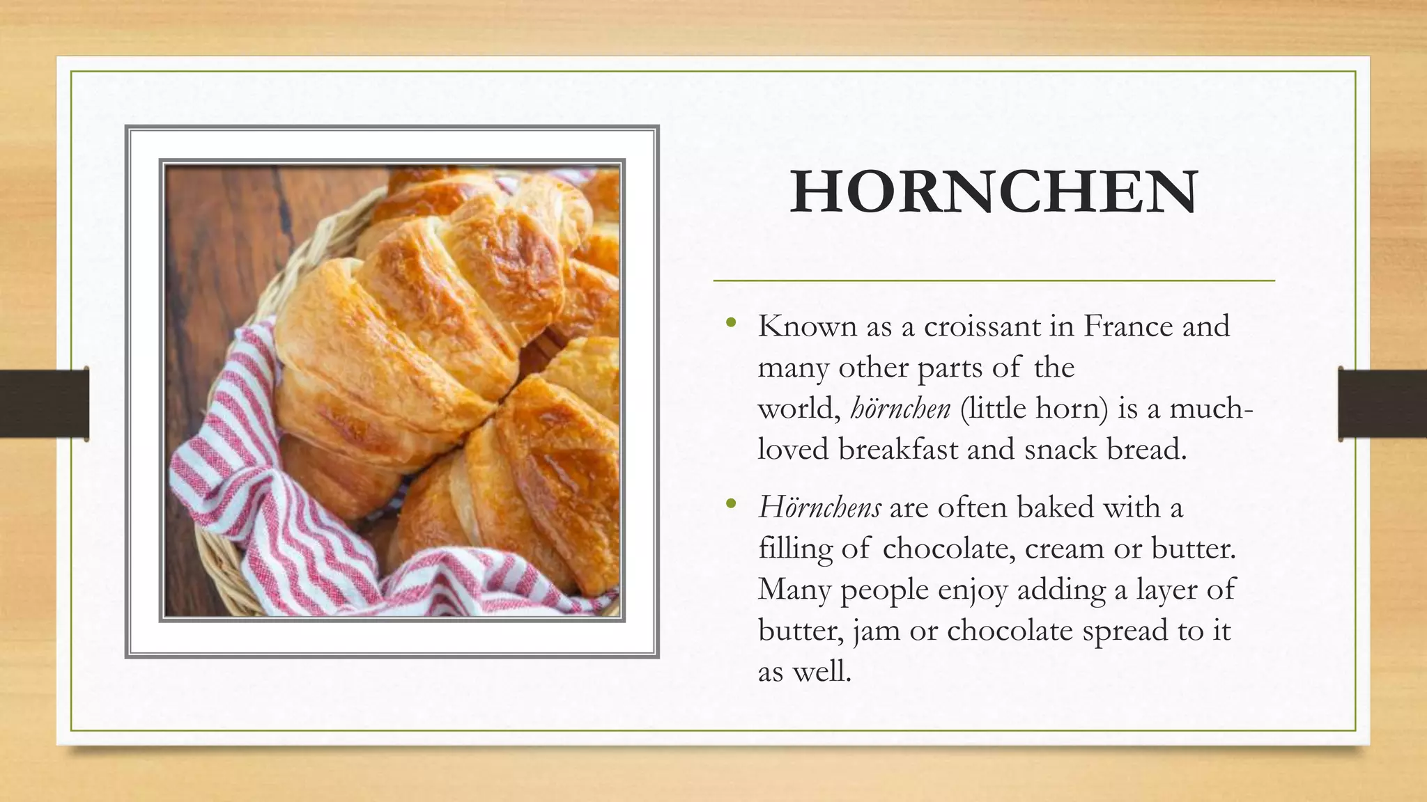 Different Breads & Sausage famous in Germany | PPTX