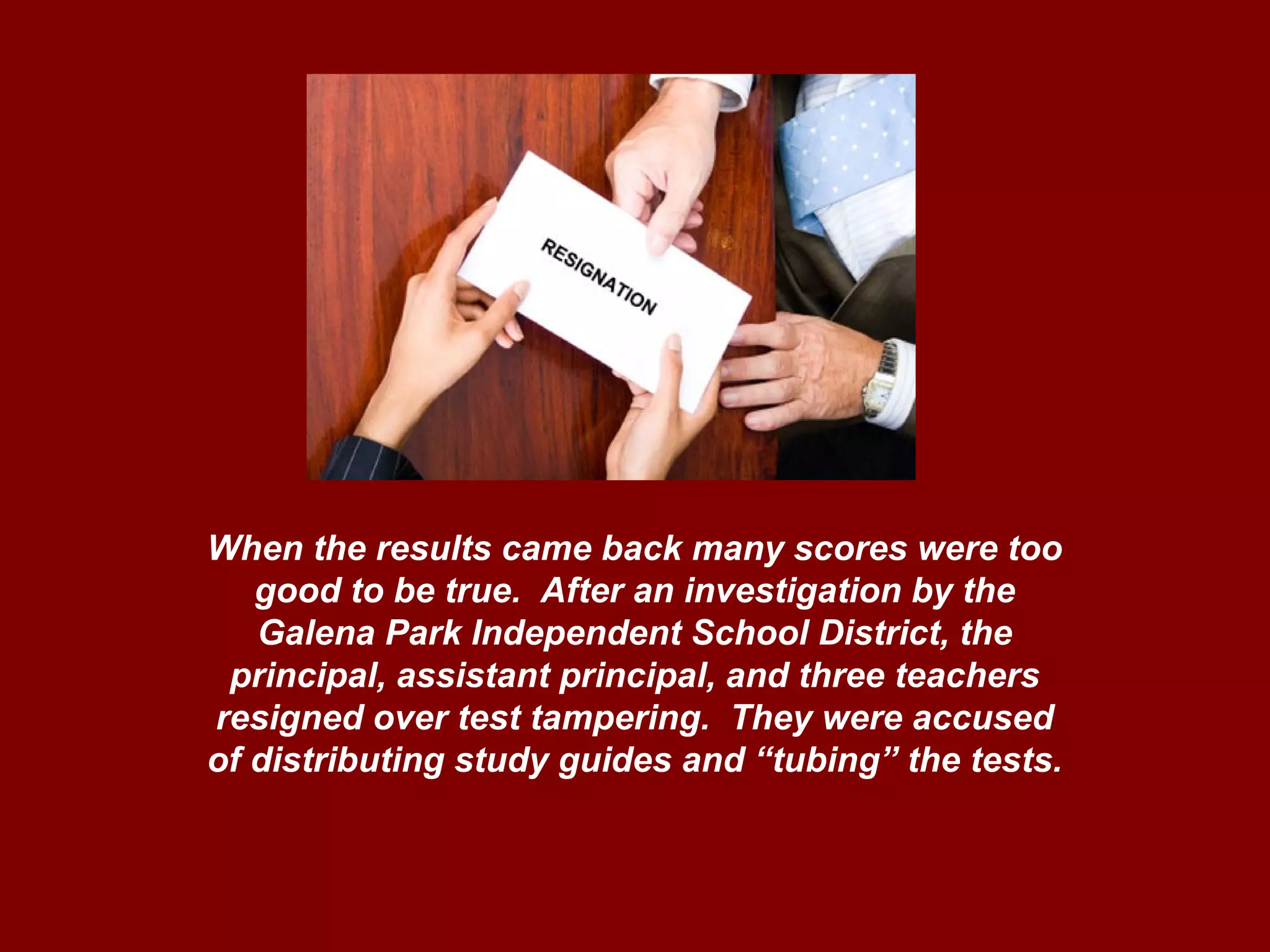 Different cheating methods used by teachers | PPT