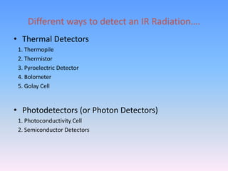 Different circuits for ndir gas sensor | PPTX