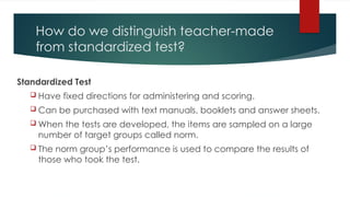 DIFFERENT CLASSIFICATIONS OF ASSESSMENT.pptx