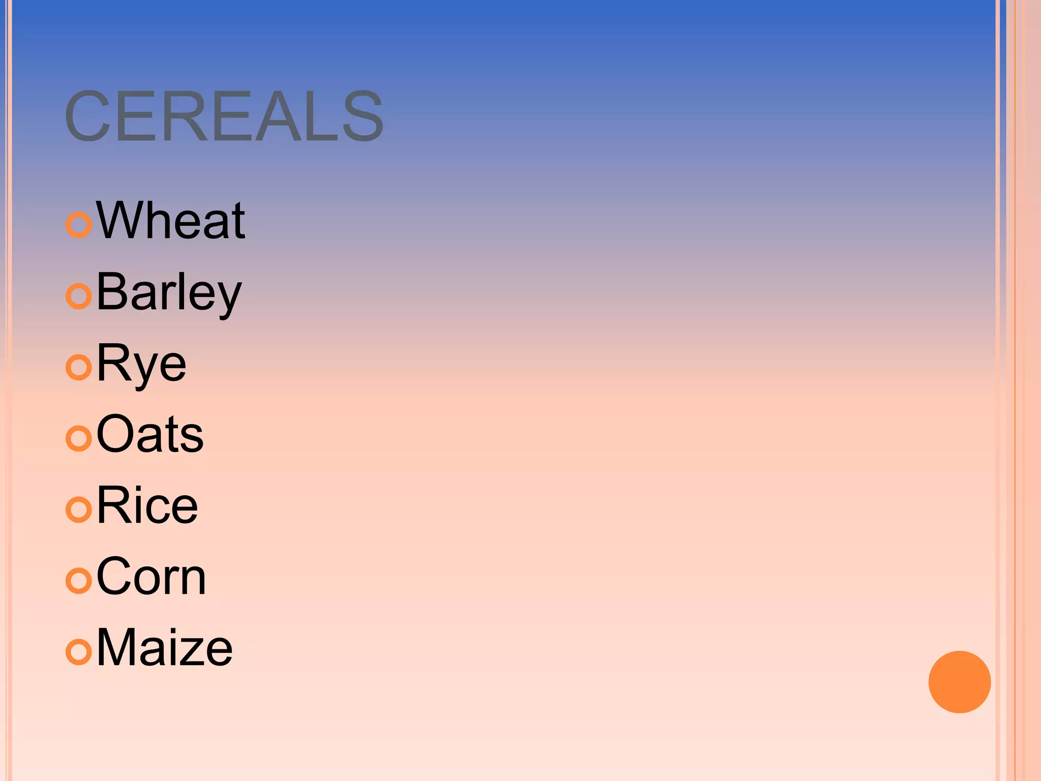 Different classifications of field crops.agronomy | PPTX