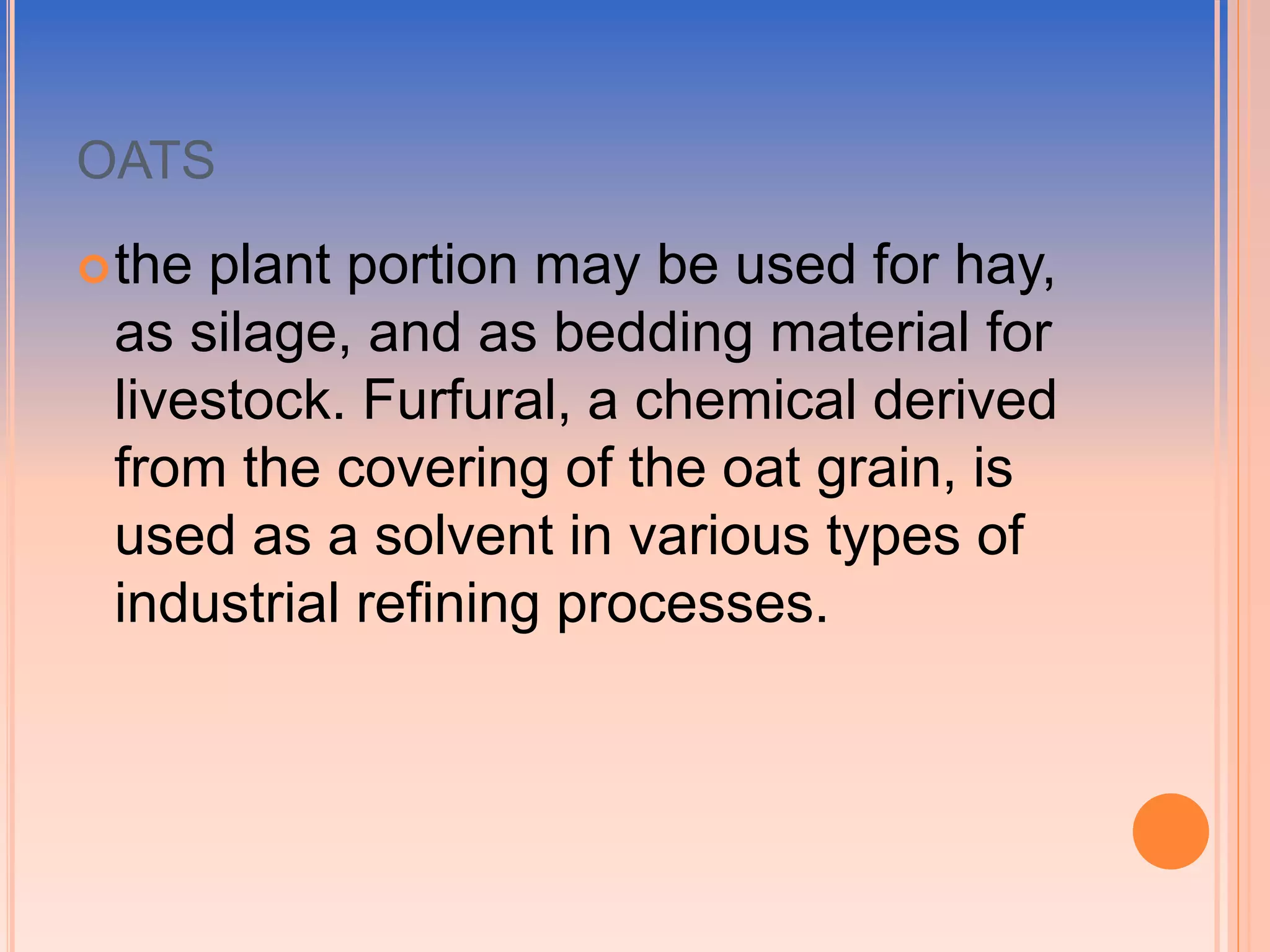 Different classifications of field crops.agronomy | PPTX