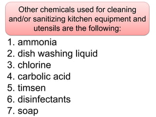 Different cleaning agents | PPTX