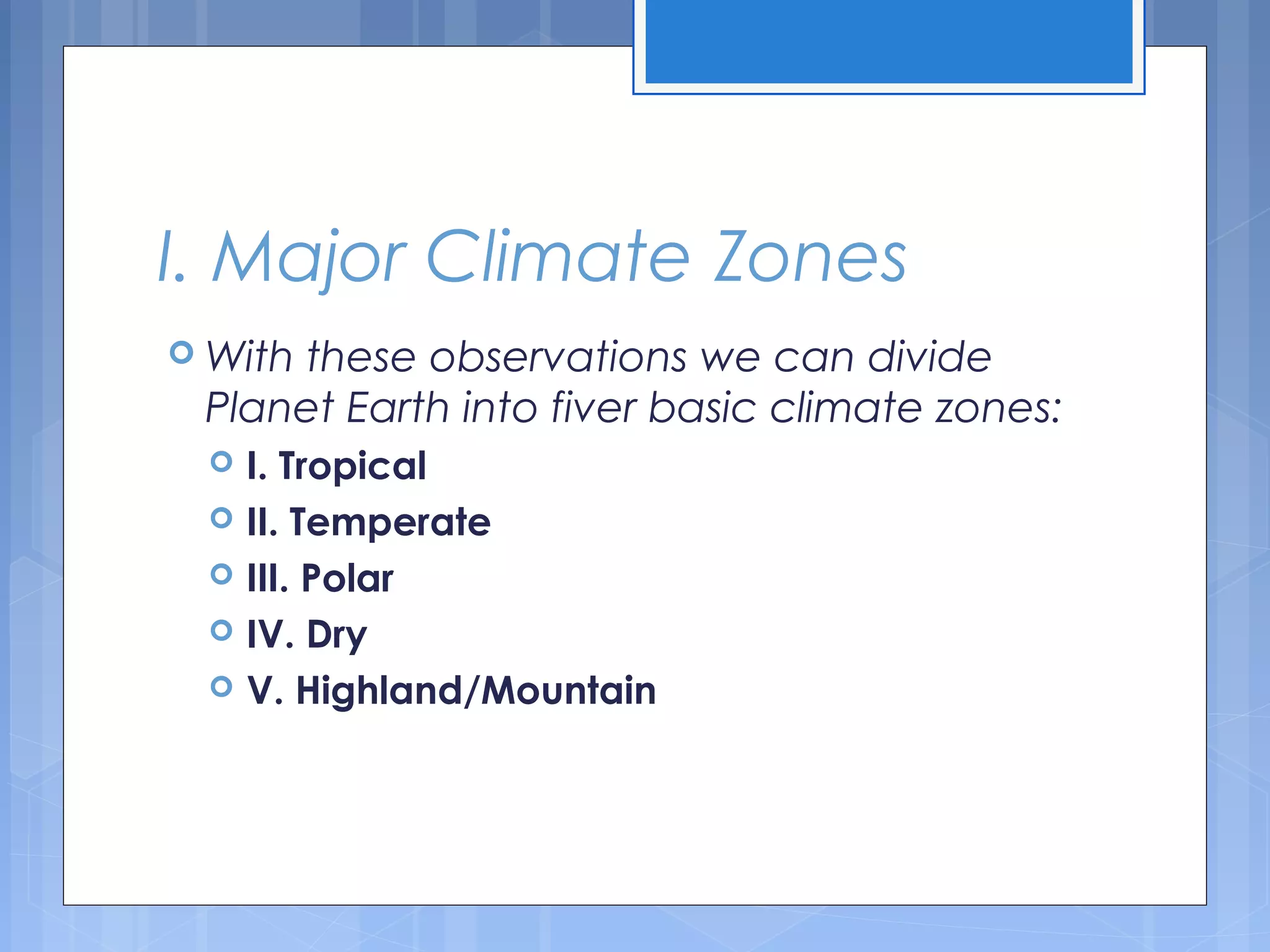 Different climatic regions of the world | PPT