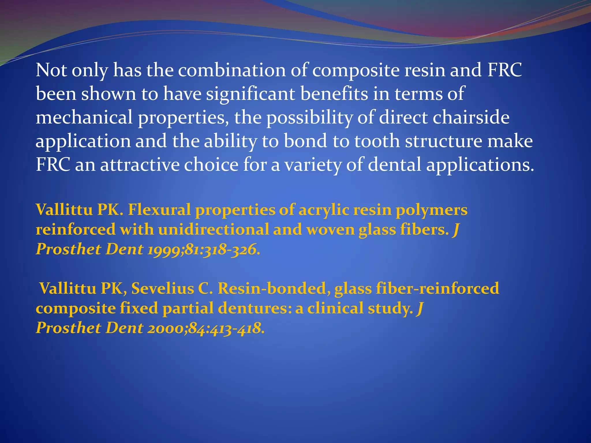 Different clinical applications of bondable reinforcement ribbond in ...