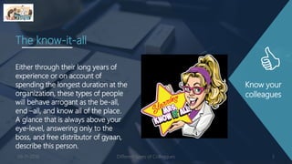 Different colleagues | PDF