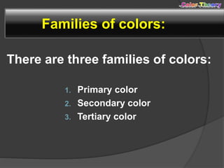 Different color theory | PPTX