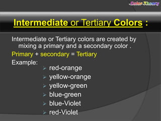 Different color theory | PPTX | Painting | Arts and Crafts