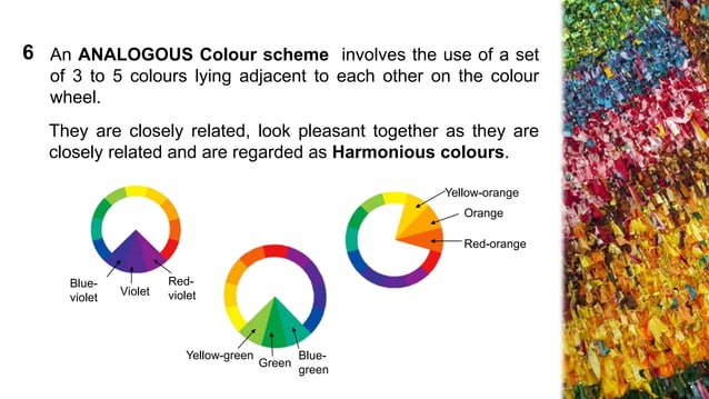 DIFFERENT COLOUR SCHEMES IN ART.pptx | Painting | Arts and Crafts