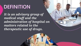 DIFFERENT COMMITTEES IN THE HOSPITAL.pptx