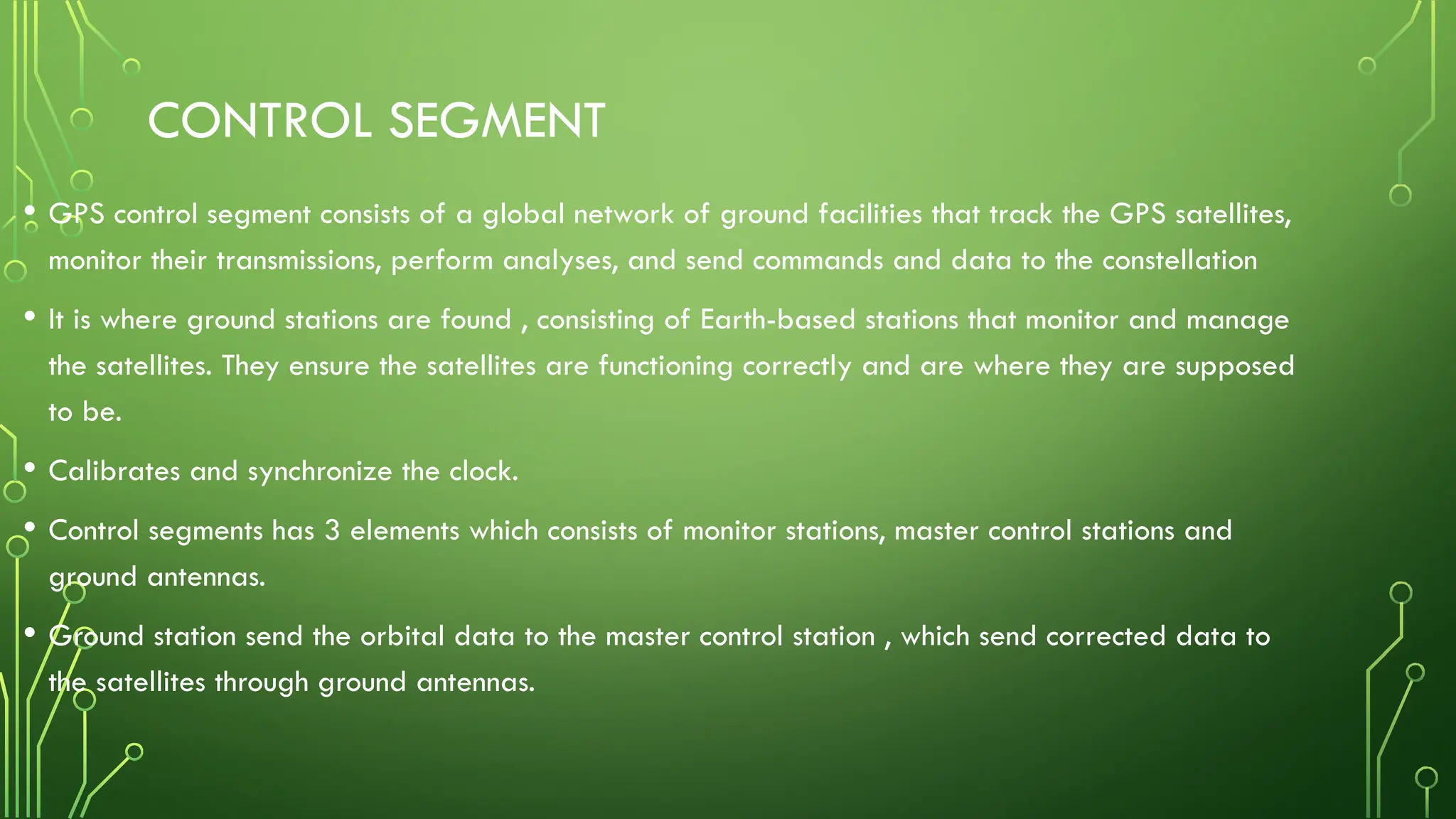 The Different components of global positioning System.pptx