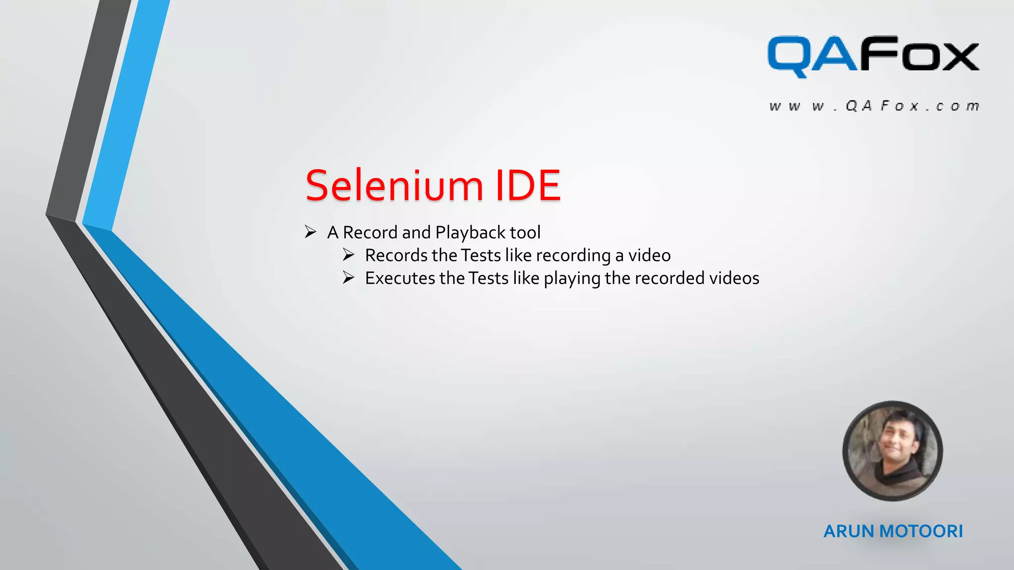 Different components or tools of selenium | PPT