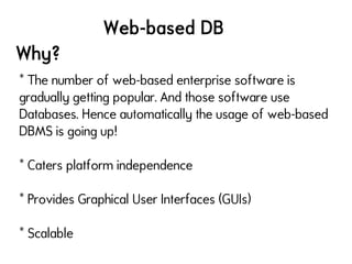 Different Concepts on Databases | PPT