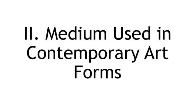 Different Contemporary Art Techniques and Performance.pptx | Needlework ...