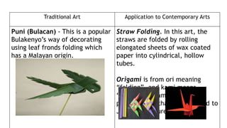 Different Contemporary Art Techniques and Performance.pptx