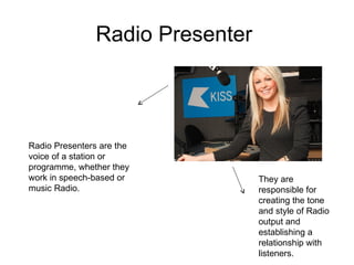 Different creative media jobs | PPT