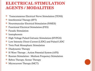 Different currents in low frequency | PPT