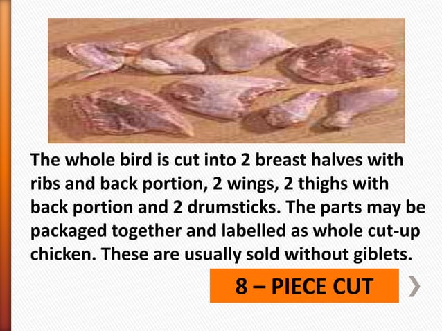 Different Cuts of Poultry | PPTX | Barbecues and Grilling | Food & Drink