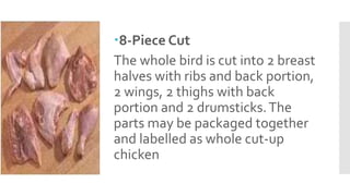 Different cuts of Poultry and Game.ppt Bird | PPTX