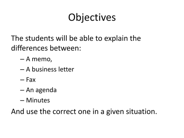 Different document types | PPTX