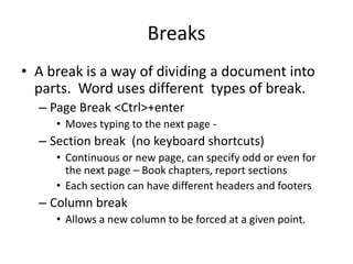 Different document types | PPTX