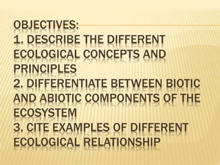 Different Ecological Concept and Principles.pptx