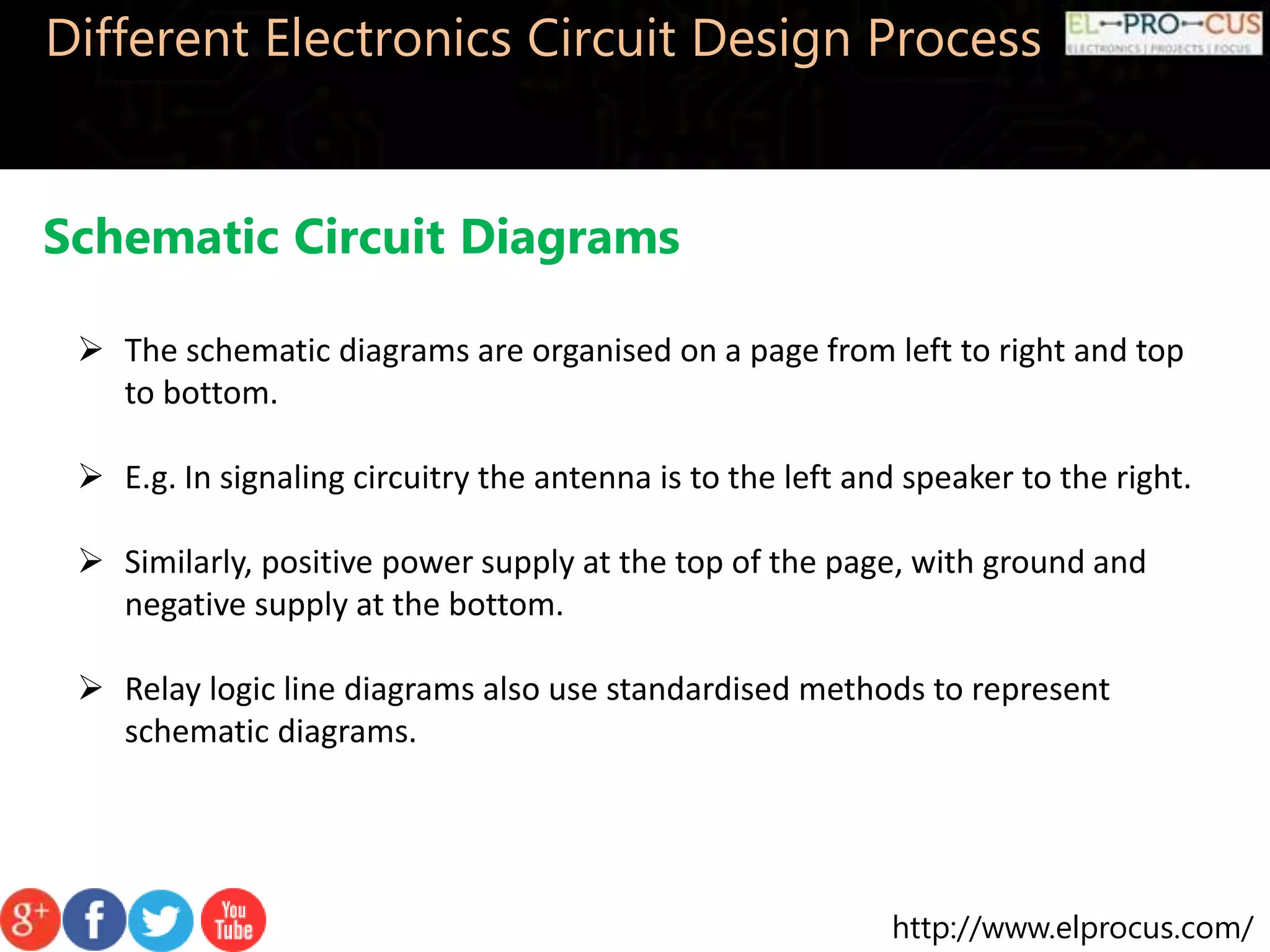 Different electronics circuit design process | PPTX