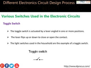 Different electronics circuit design process | PPTX