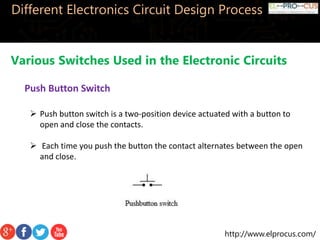 Different electronics circuit design process | PPTX