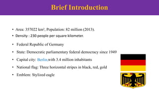 Different environment factor and business practices of germany | PPTX