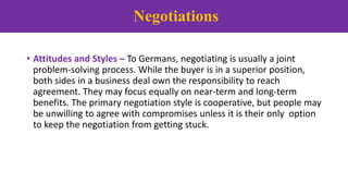 Different environment factor and business practices of germany | PPTX