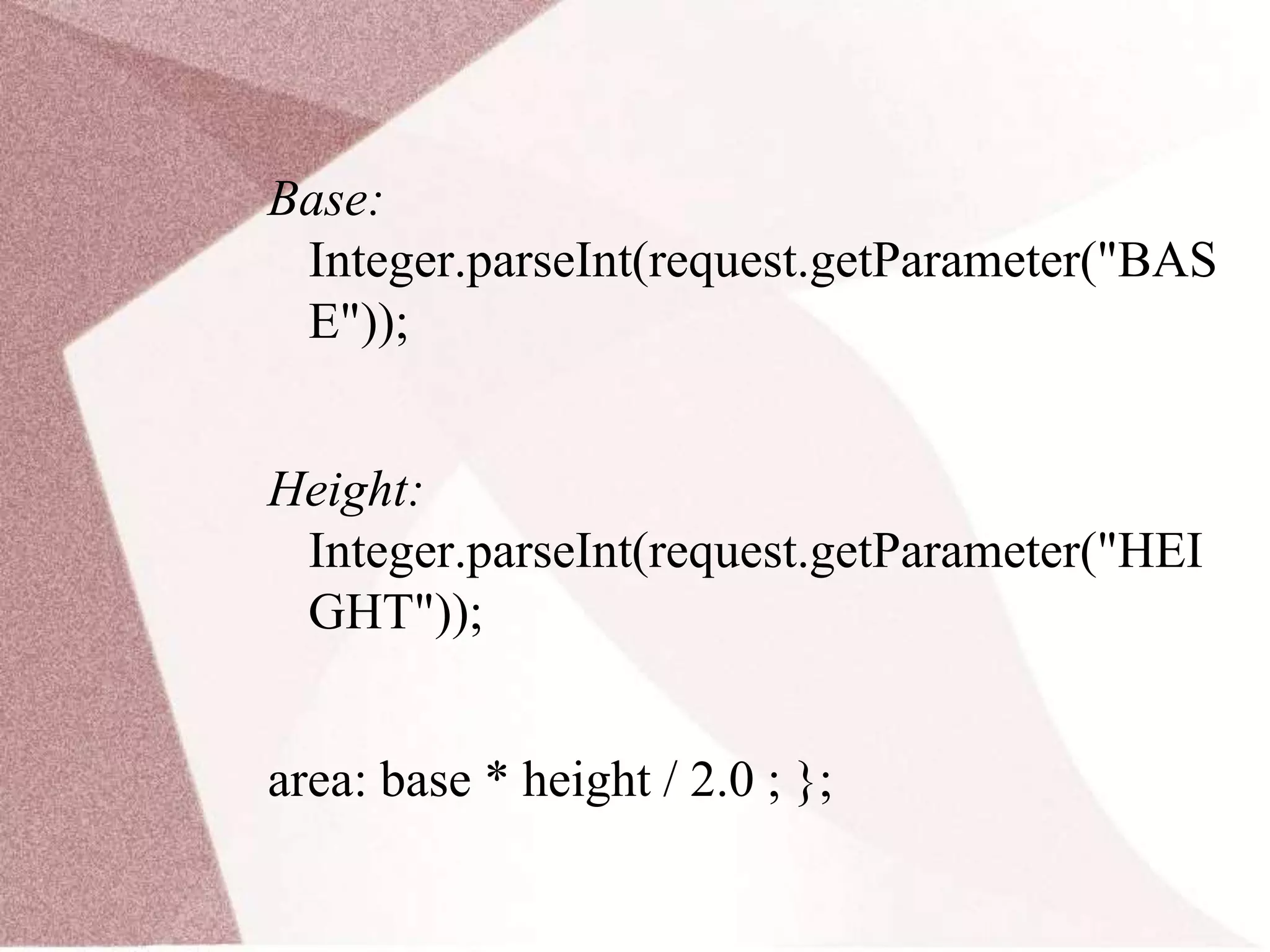 Different examples of jsp codes | PPT