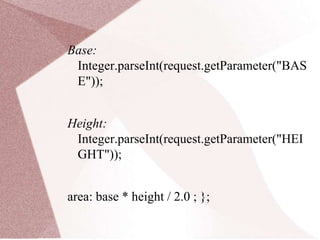 Different examples of jsp codes | PPT