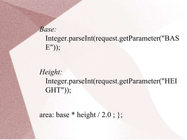 Different examples of jsp codes | PPT