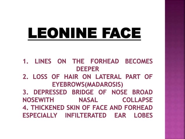 Different facies used in the diagnosis of disease | PPTX