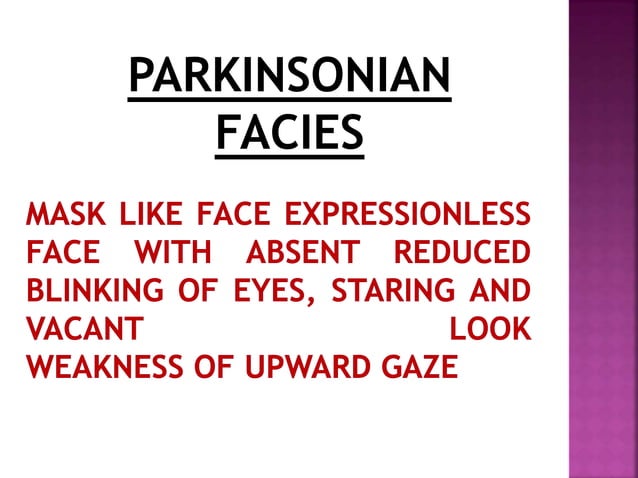 Different facies used in the diagnosis of disease | PPTX