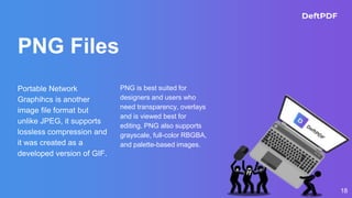 Different file types | PPTX