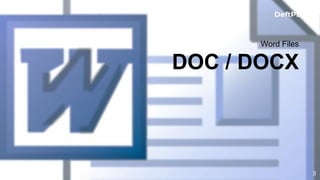 Different file types | PPTX