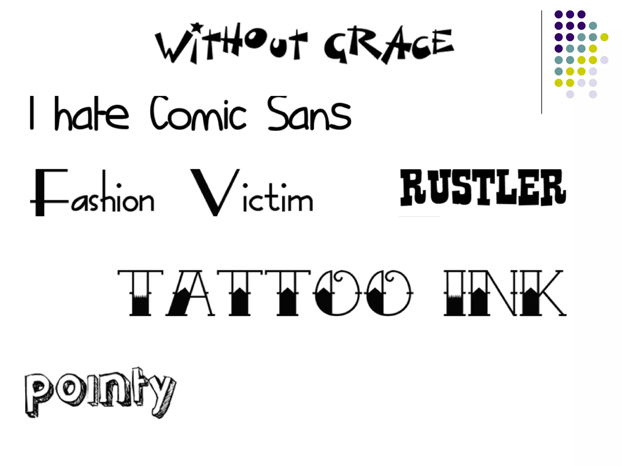 Different Fonts | PPT