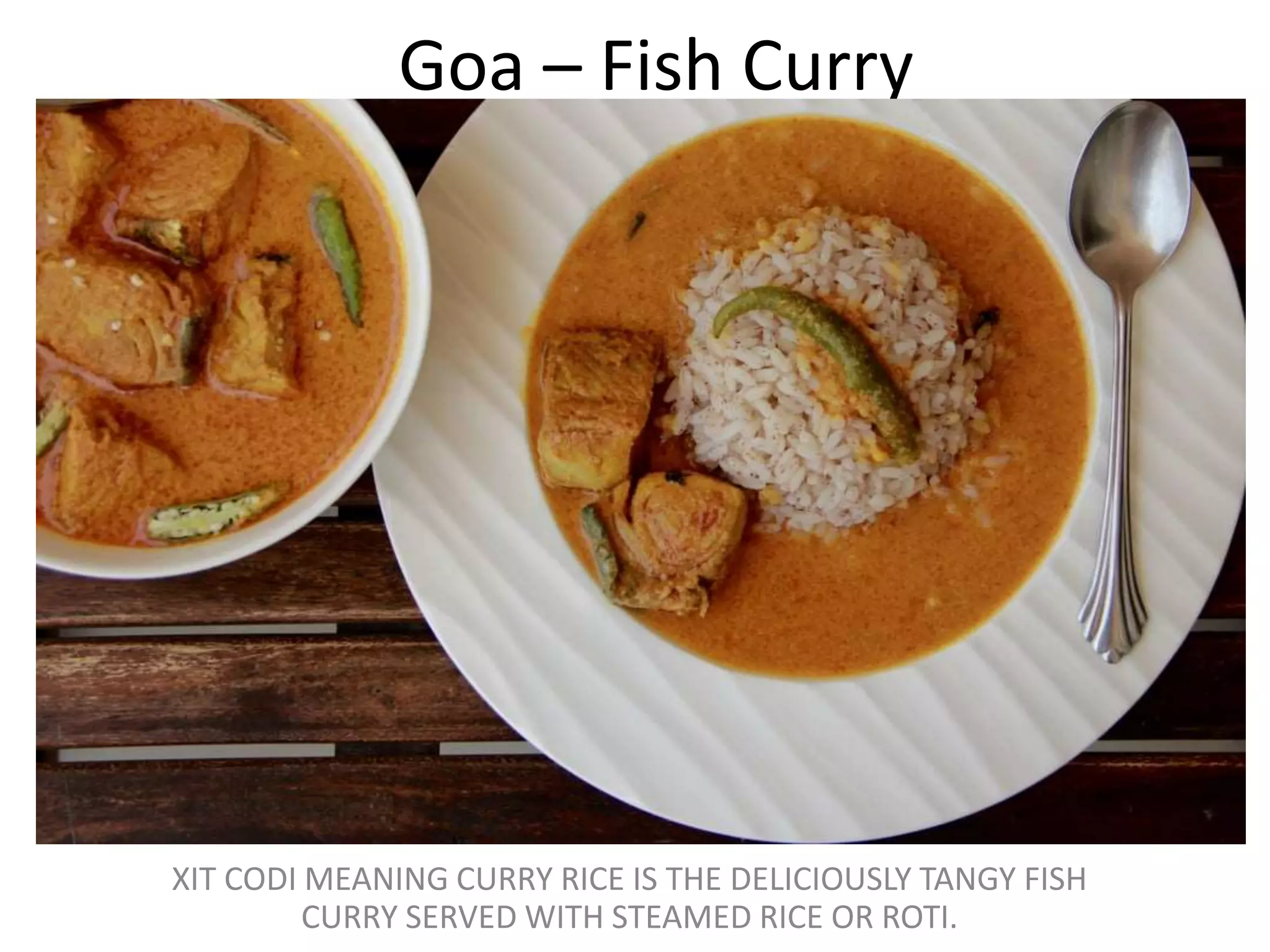 Different food from different states | PPTX