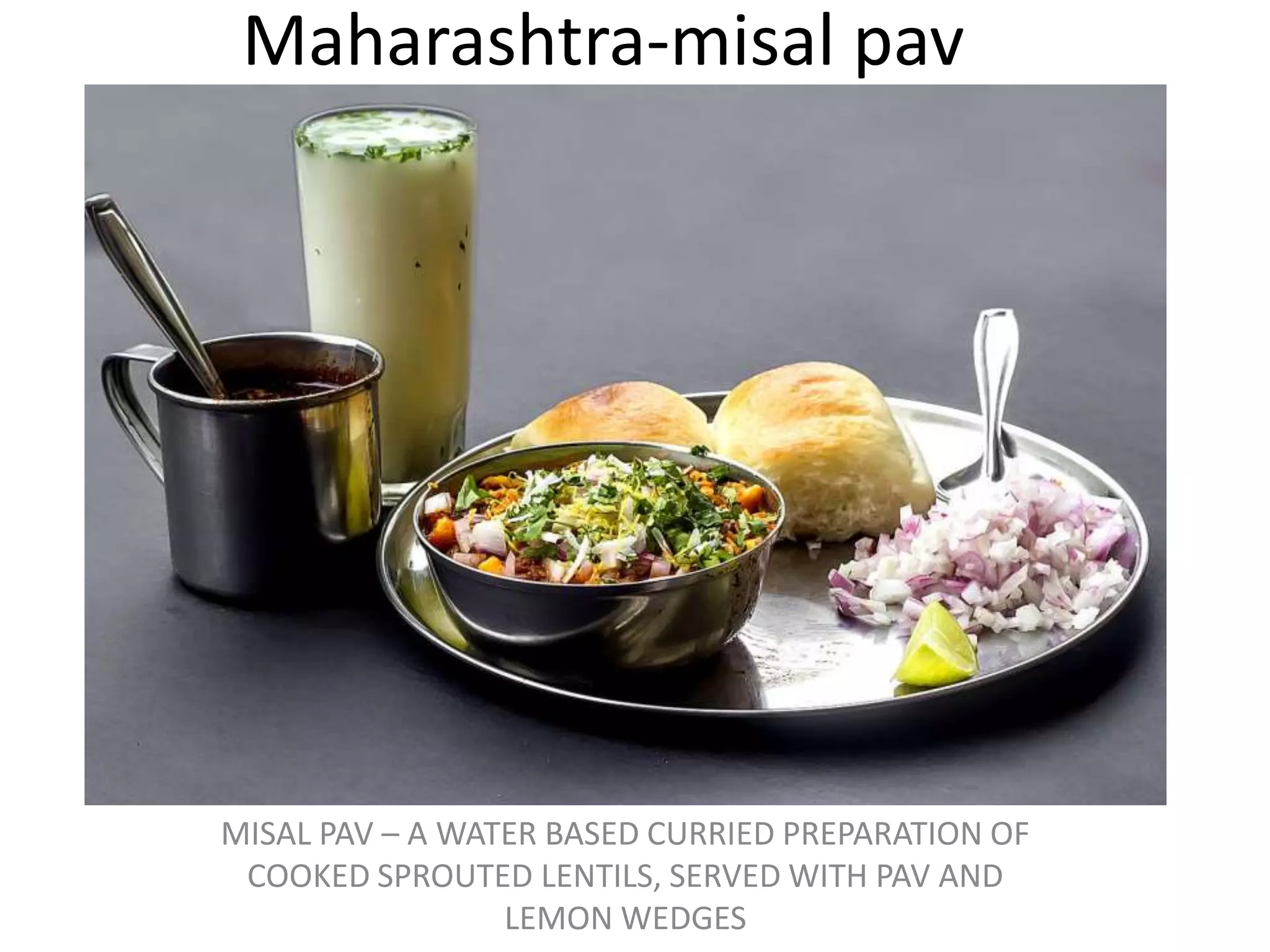 Different food from different states | PPTX