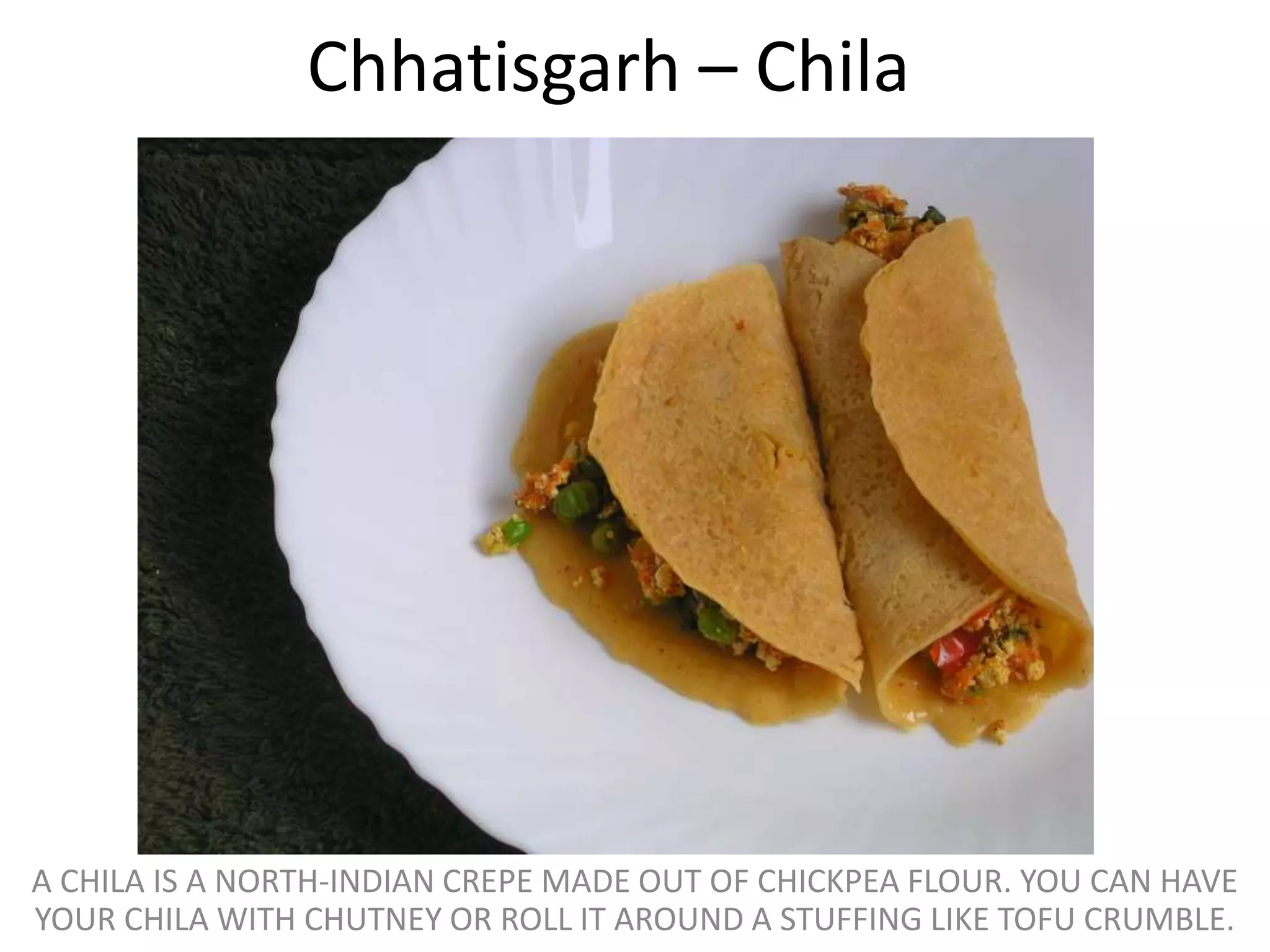 Different food from different states | PPTX