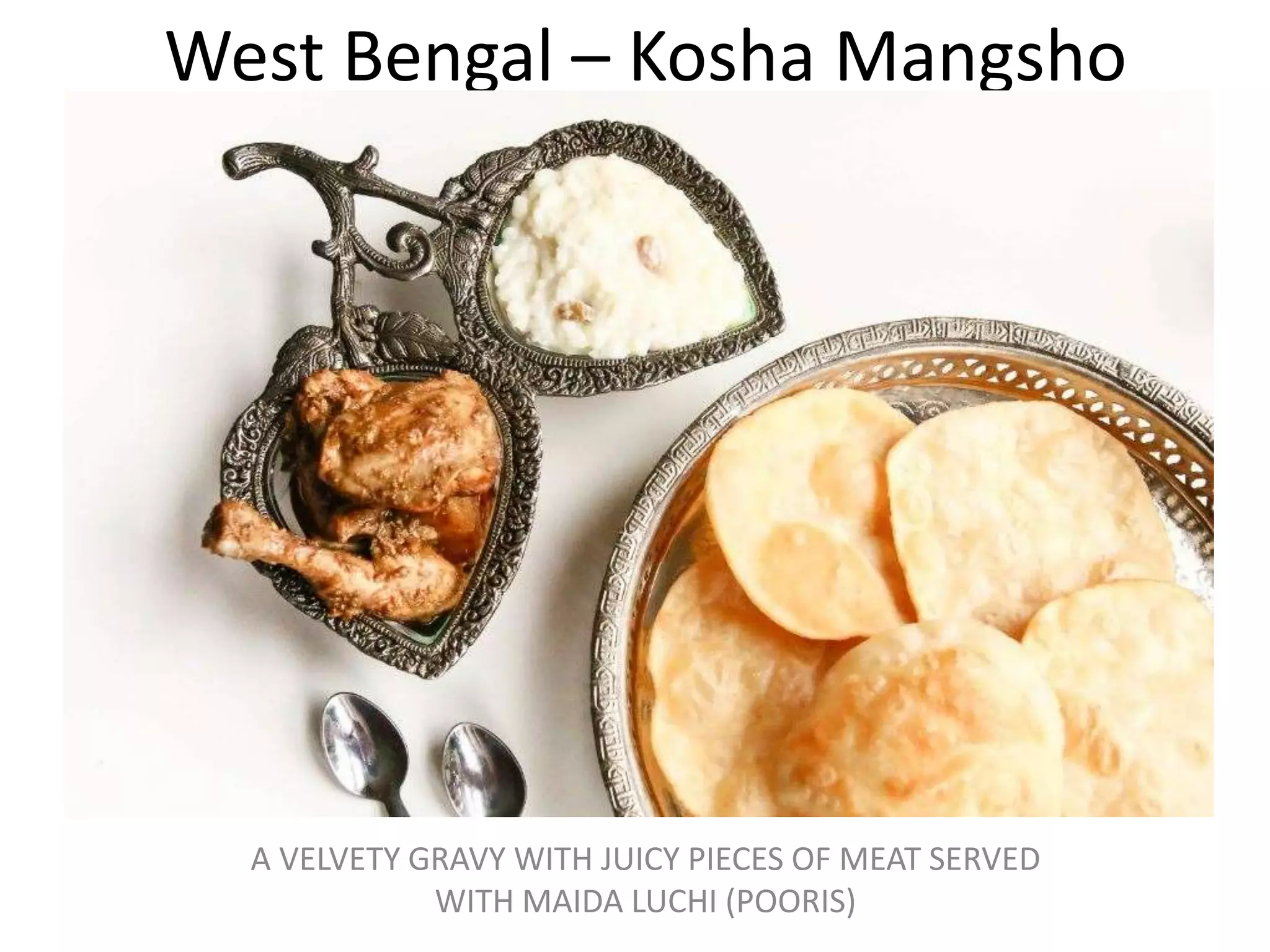 Different food from different states | PPTX